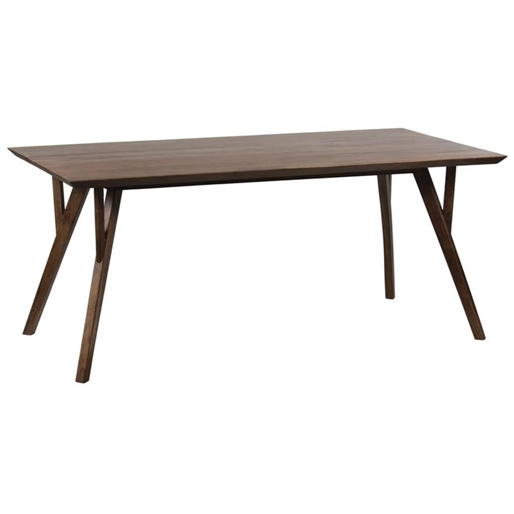 Porter Designs Portola Solid Acacia Wood Dining Table - Brown - Walmart.com