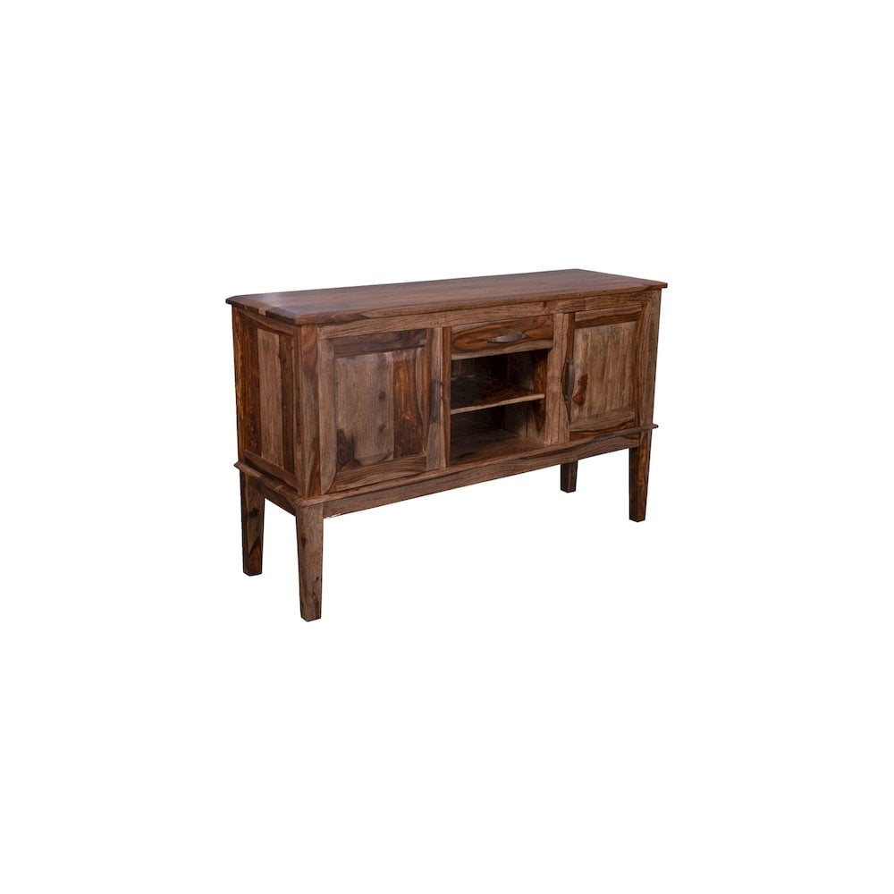 Porter Designs Sonora Solid Sheesham Wood Sideboard in Brown - Walmart.com