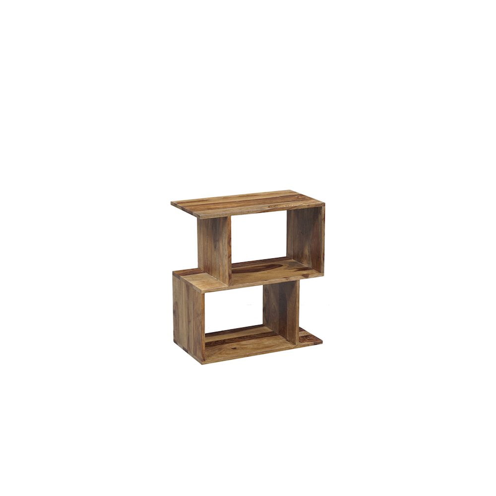 Porter Designs Urban Solid Sheesham Wood Bookcase - Natural - Walmart.com