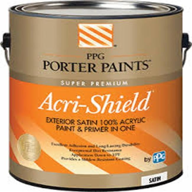 Porter Paints & PPG 739-20-04 A Acri-Shield Exterior Latex Satin MTB ...