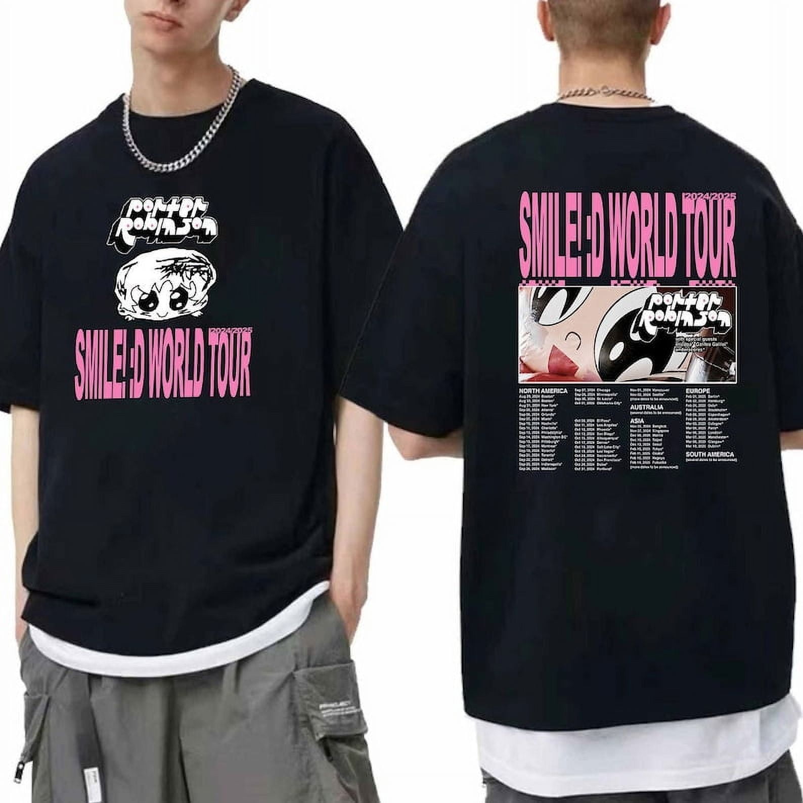 Porter Robinson The Smile :D World Tour 2024 Shirt, Porter Robinson ... Porter Robinson The Smile :D World Tour 2024 Shirt, Porter Robinson ...