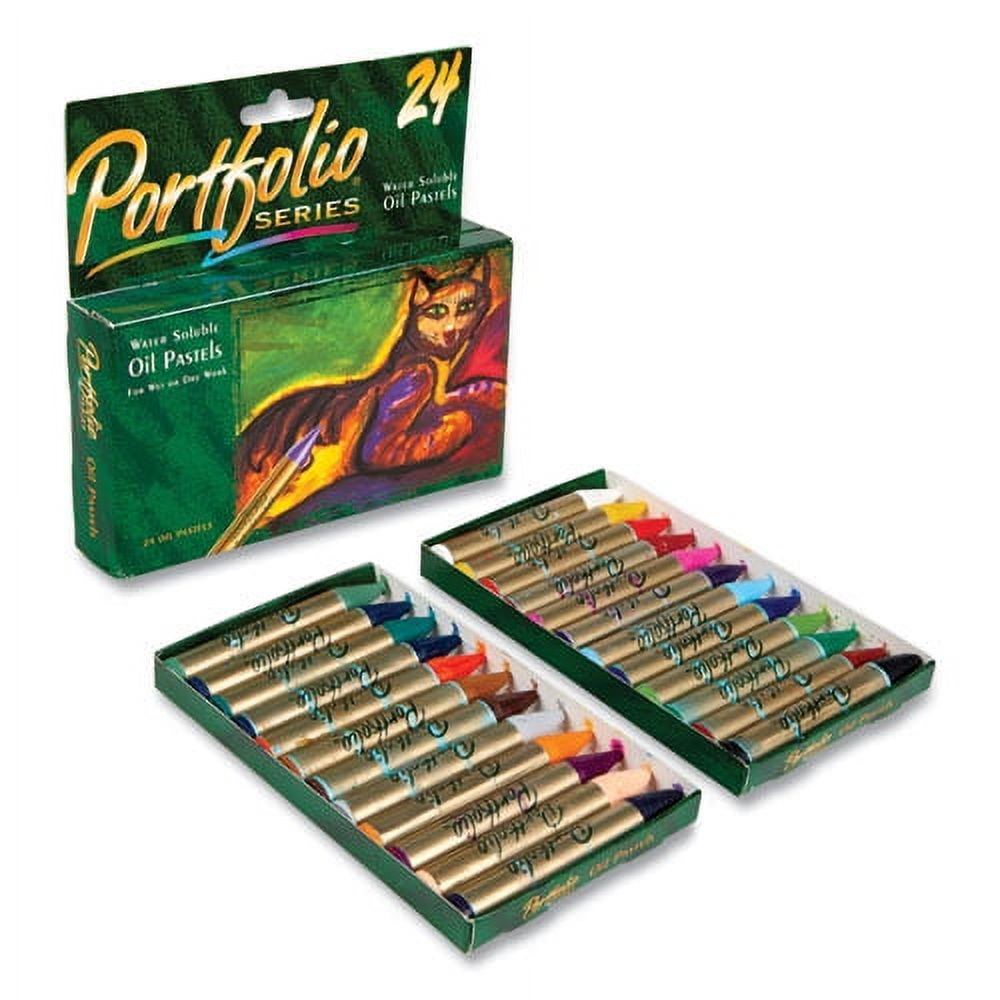 Portfolio Series Oil Pastels, 24 Assorted Colors, 24/pack | Bundle of ...