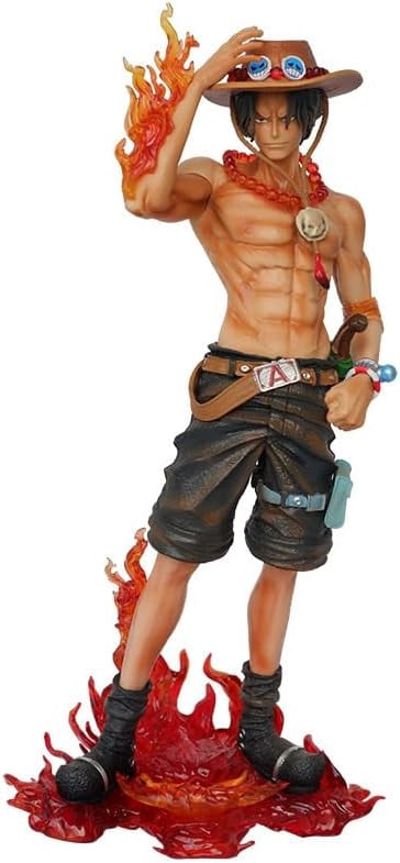 Portgas D Ace Figure Standing Denim Suit Portgas-D-Ace 24cm/9.4inch ...