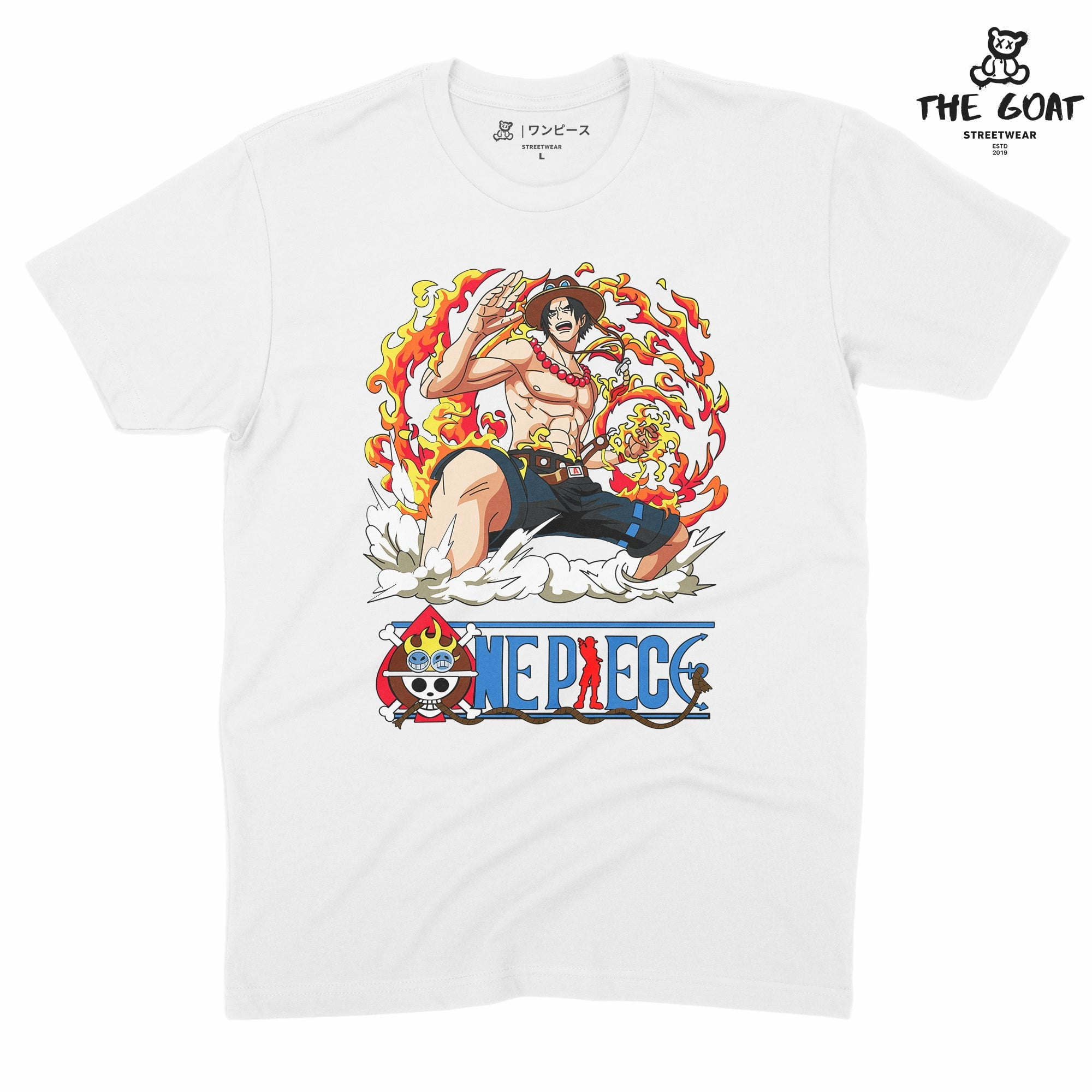 Portgas D. Ace - Pirate's Iconic Flame Tee | Premium One Piece Anime ...