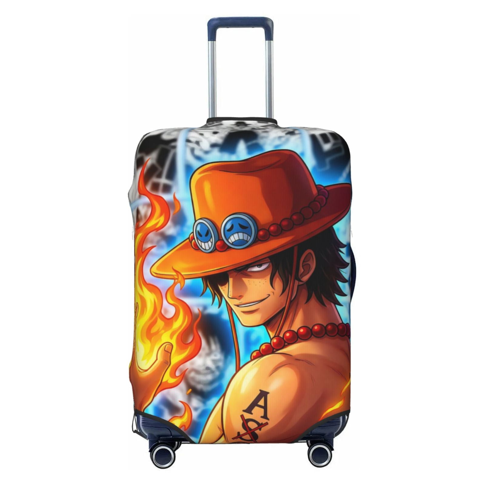 Portgas D Ace Travel Luggage Cover Baggage Suitcase Cover Protector ...