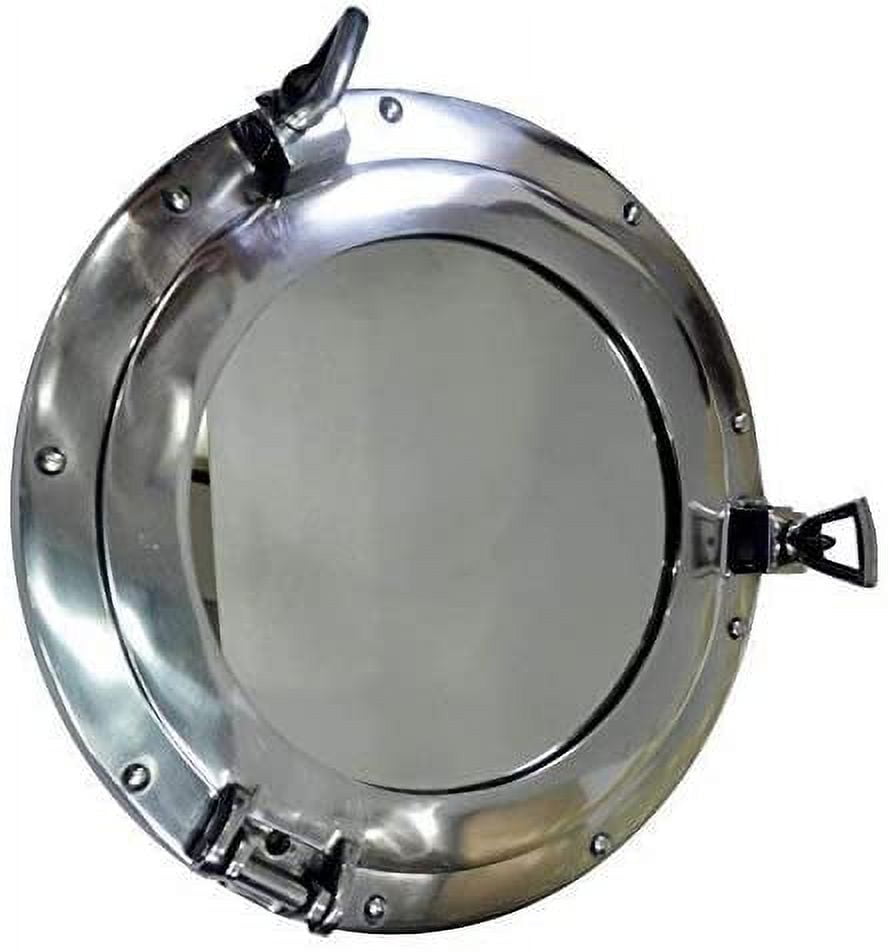 Porthole Mirror Brass Port hole Mirror - Nautical Marine Wall Decor ...