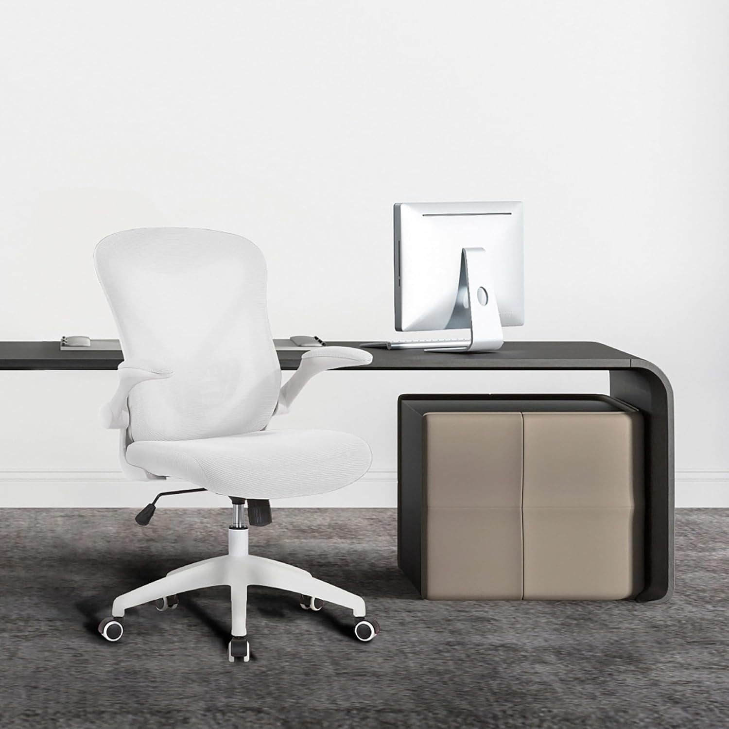 Porthos Home Cole Ergonomic Office Chair with Breathable Mesh Back ...