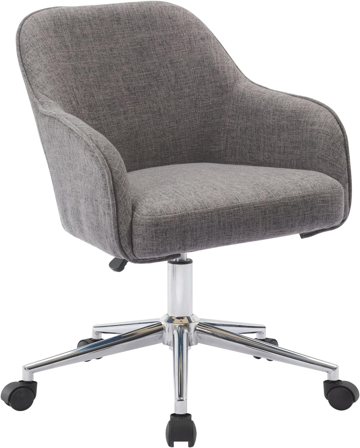 Porthos Home Faiz Office Chair, Soft Fabric Upholstery, Adjustable ...