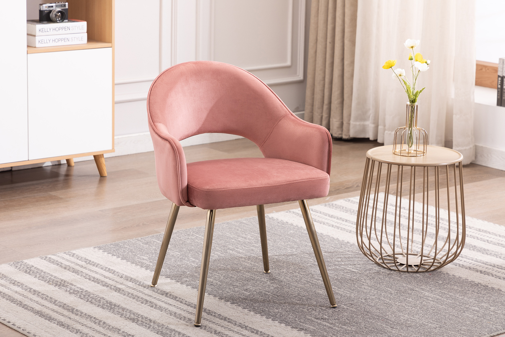 Porthos Home Fifer Dining Chairs With Elegant Velvet Upholstery ...