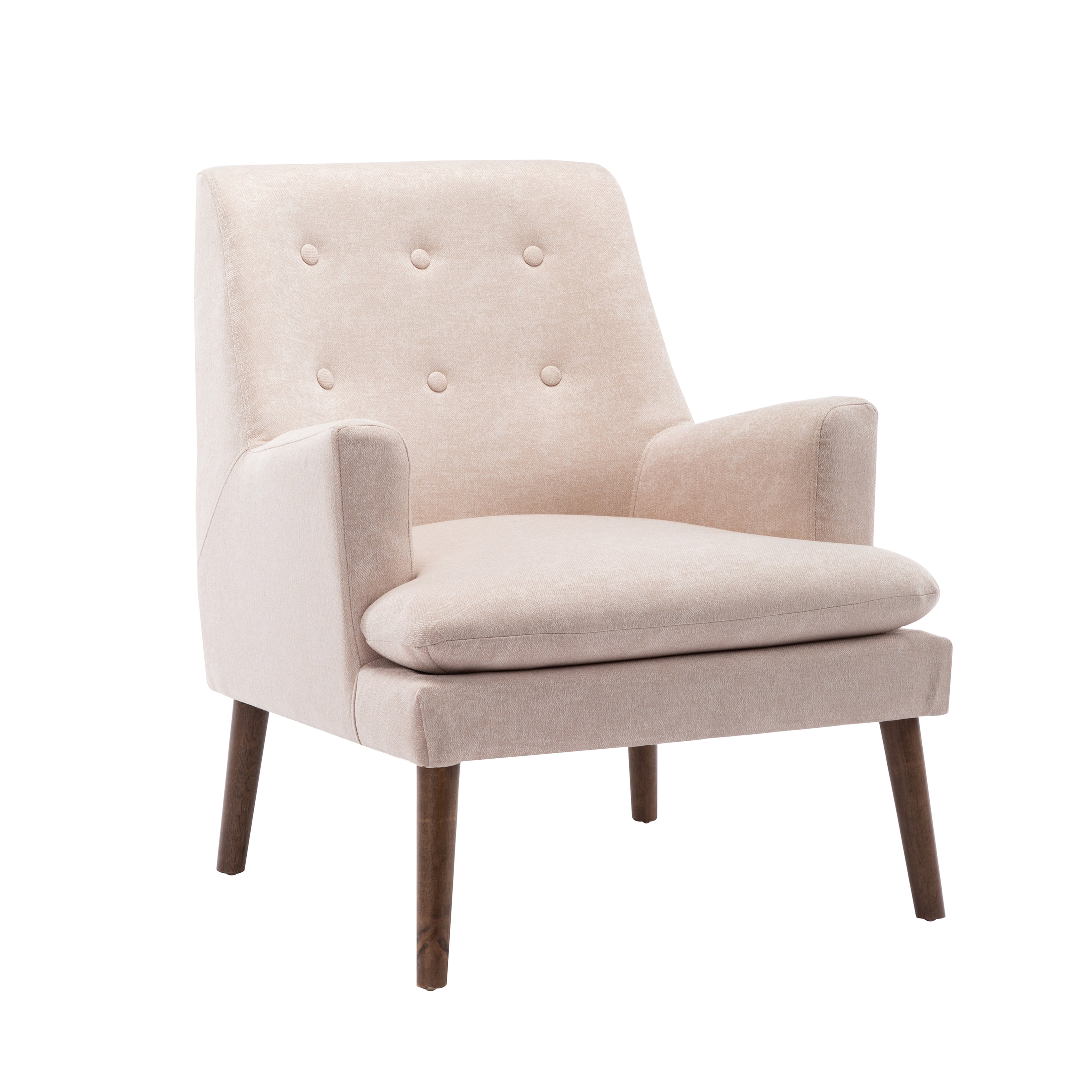 Porthos Home Gaelen Accent Chair With Durable Fabric Upholstery, Button ...