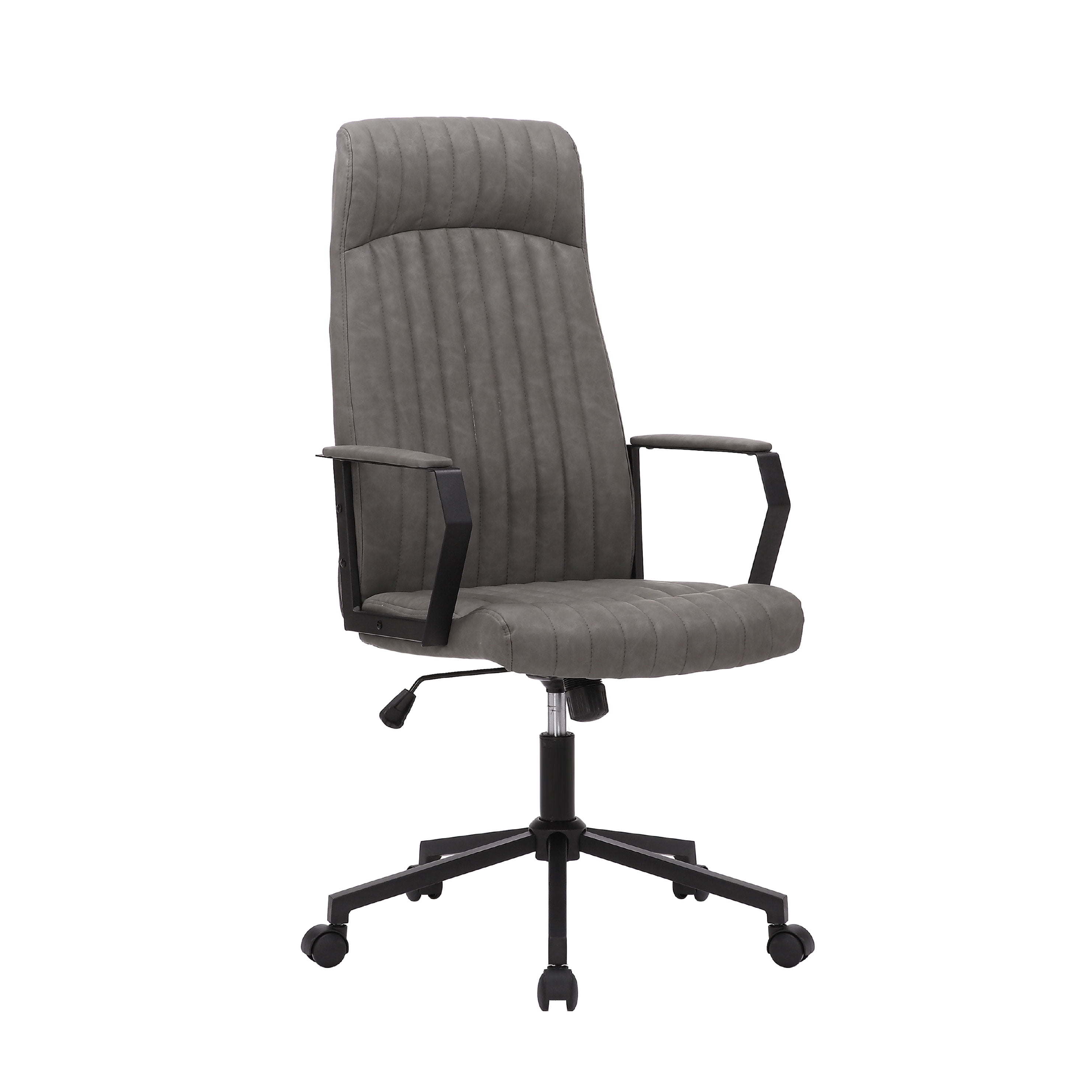 Porthos Home Shea Office Chair with Tilt Mechanism, PU Upholstery ...