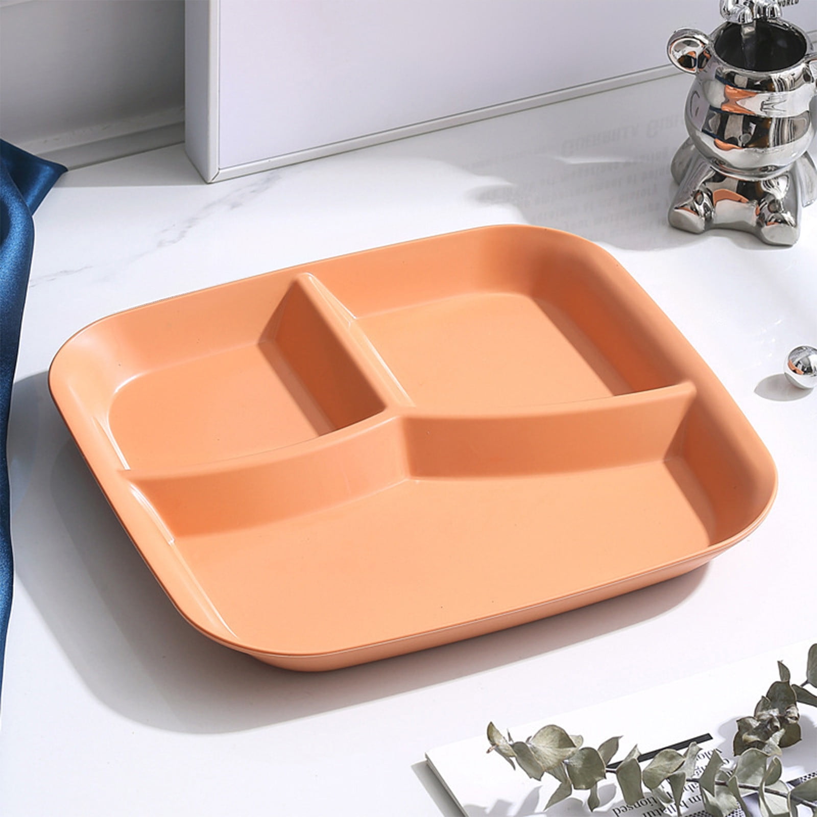 Portion Control Divided Bariatric 10Inch Plates, Reusable Portion ...