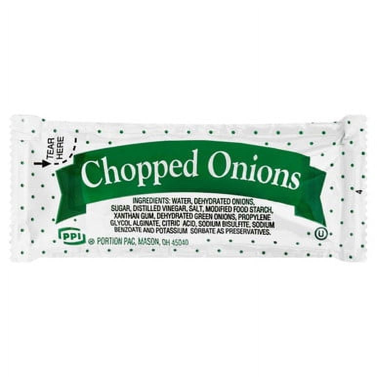 Portion Pac Ppi Chopped Onions, 3.88 lb - Case of 1 - Walmart.com