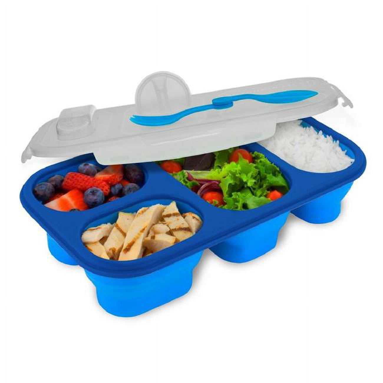 Portion Perfect Lunch Kit - Blue - Walmart.com
