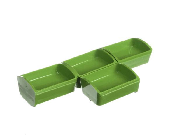 Portion Tray,1.00 Fl Oz Grn, 4 Pack - Walmart.com