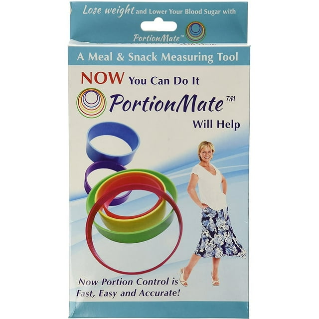 PortionMate - Meal Portion Control Rings and Nutrition Tool - Walmart.com
