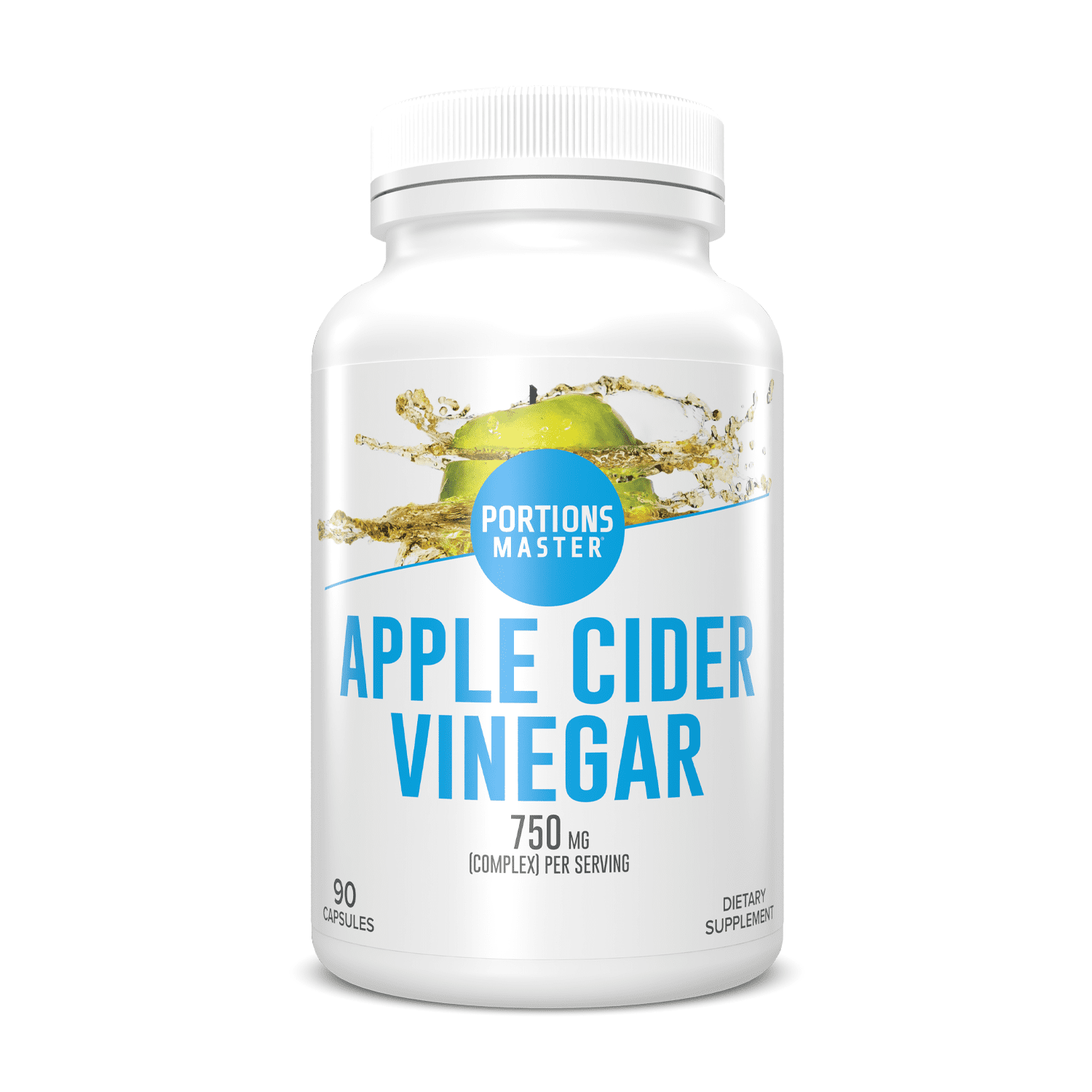 Portions Master Apple Cider Vinegar Pills from The Mother - Unfiltered ...