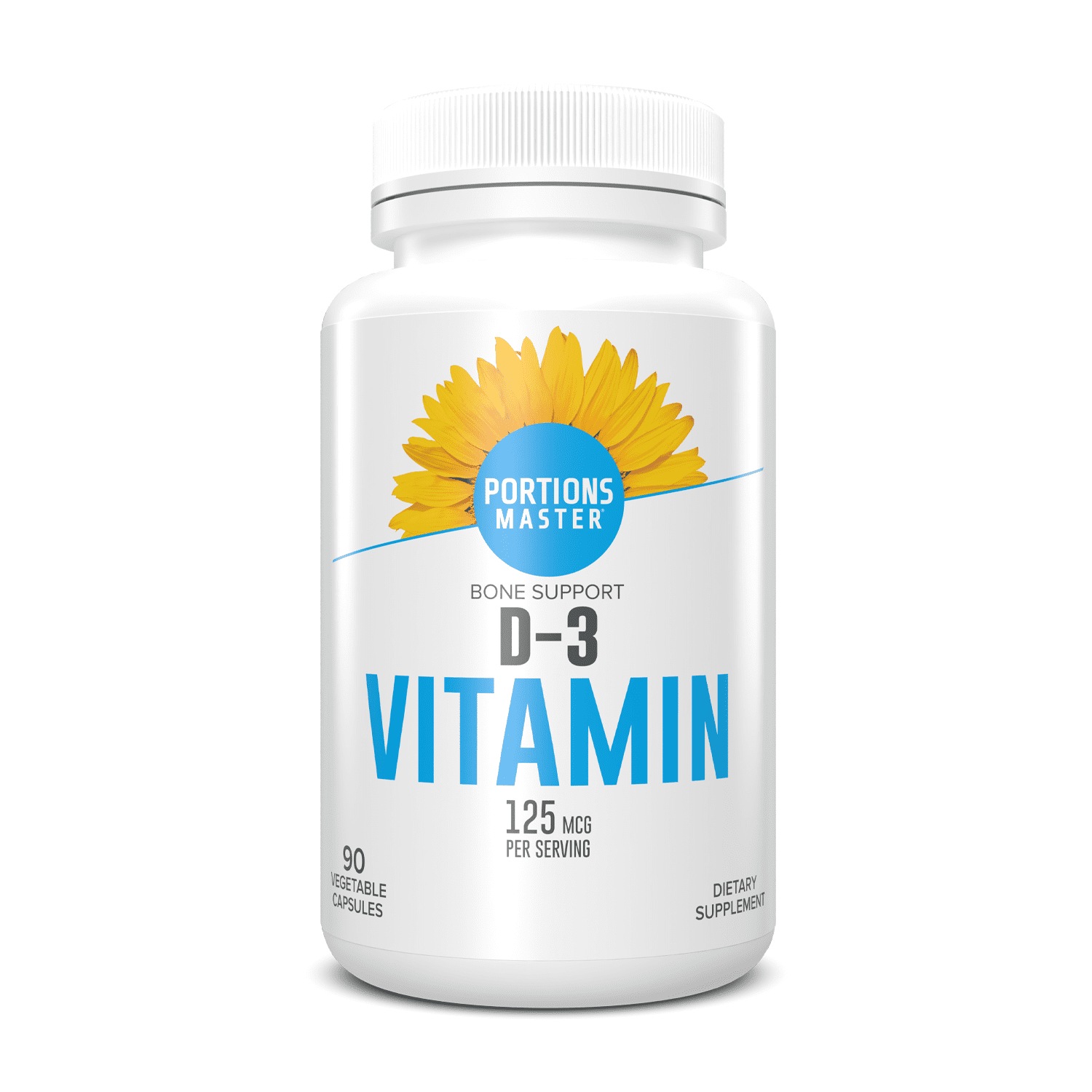 Portions Master Vitamin D3 5000 IU - Walmart.com