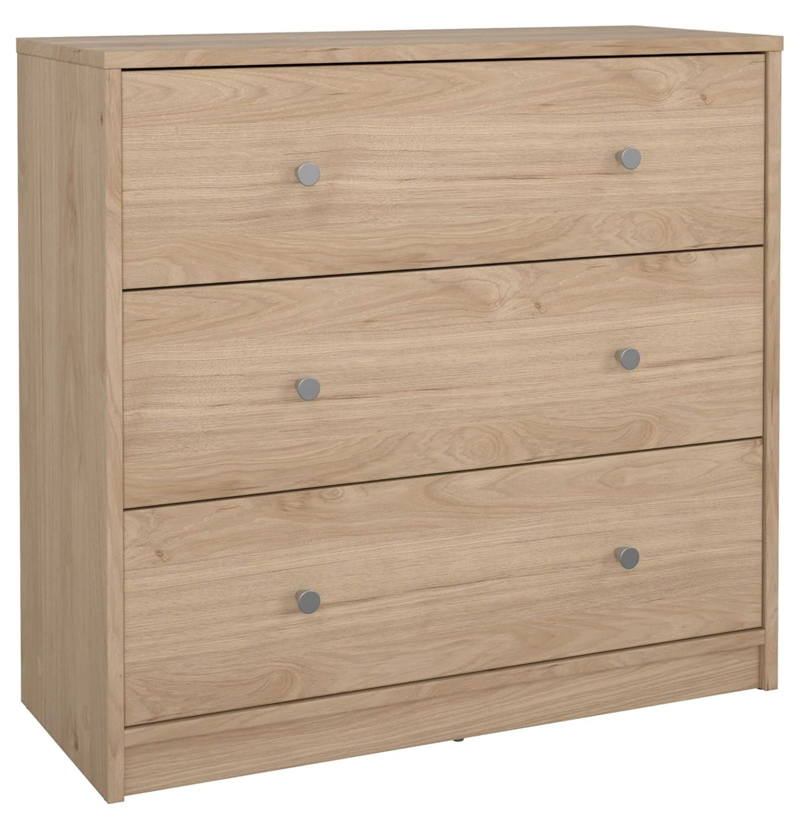 Portland 3 Drawer Chest, Jackson Hickory - Walmart.com