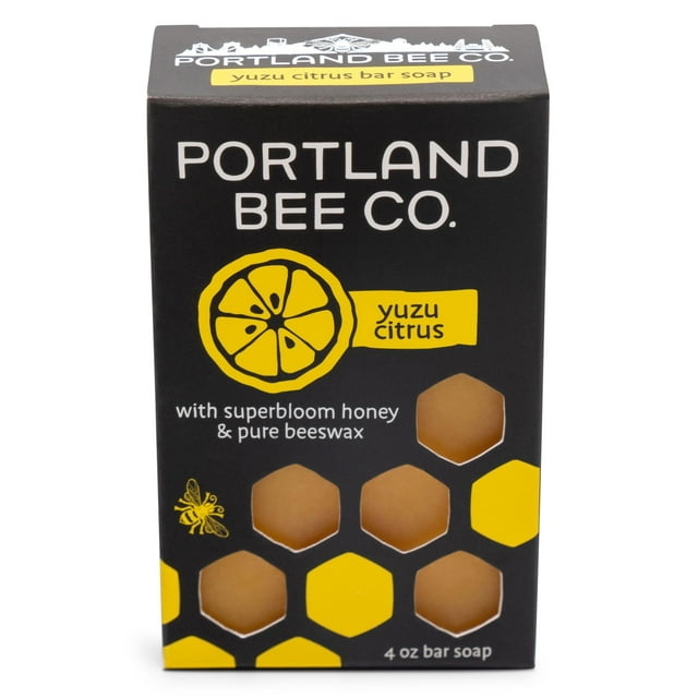 Portland Bee Co. All MMF7 Natural Beeswax and Super Bloom Honey Bar ...