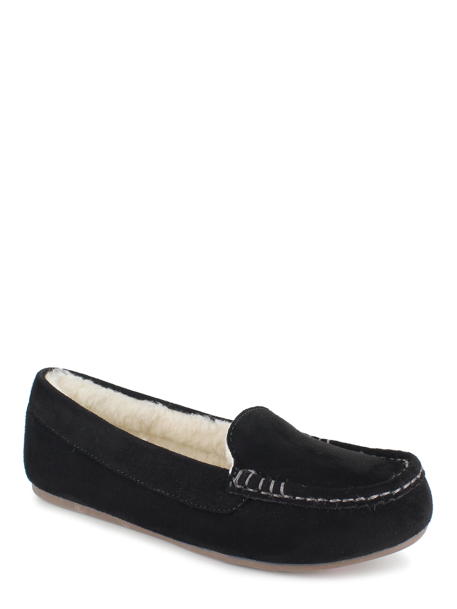 Portland Boot Company Elysa Faux Suede Moccasin Slipper - Walmart.com