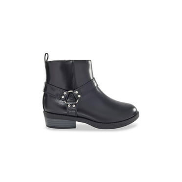 Wonder Nation Little & Big Girls Combat Boot - Walmart.com