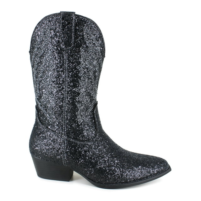Portland Boot Company Olympia Glitter Western Boot - Walmart.com