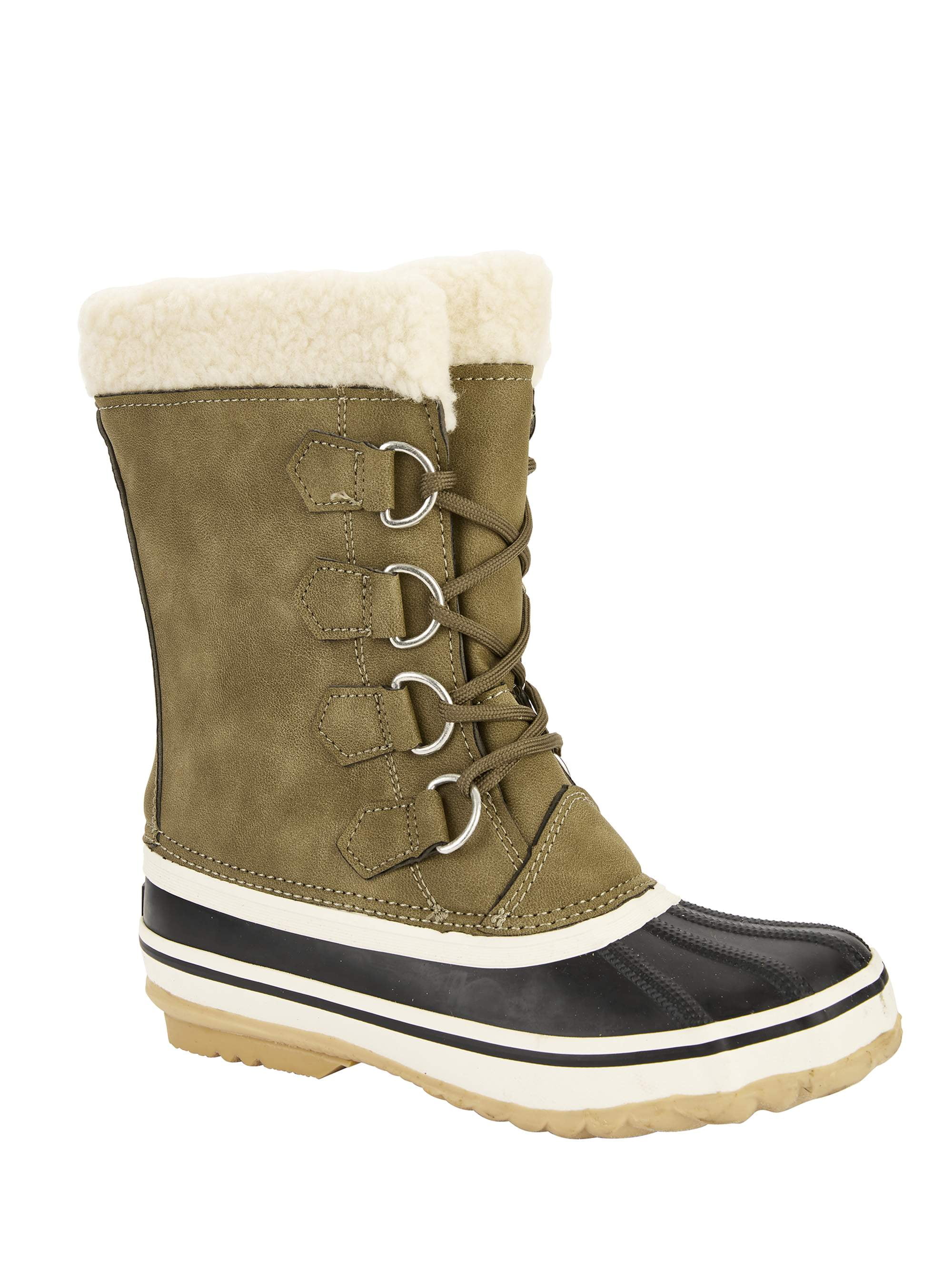 Portland Boot Company Women's 9" Fleece Cuff Duck Boots - Walmart.com