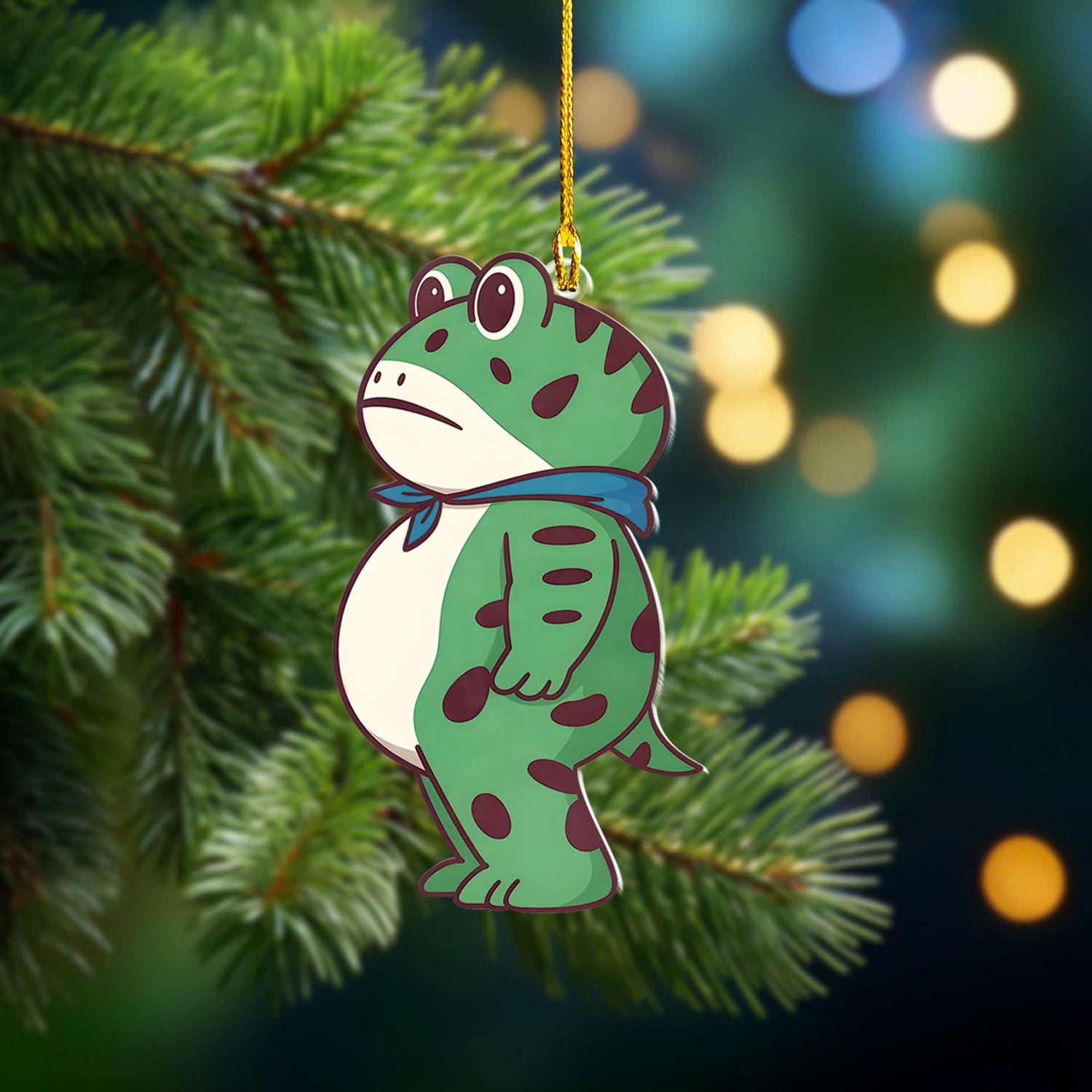 Portland Frog Ornament, Political Ornament, Freedom Frog, Funny Liberal ...