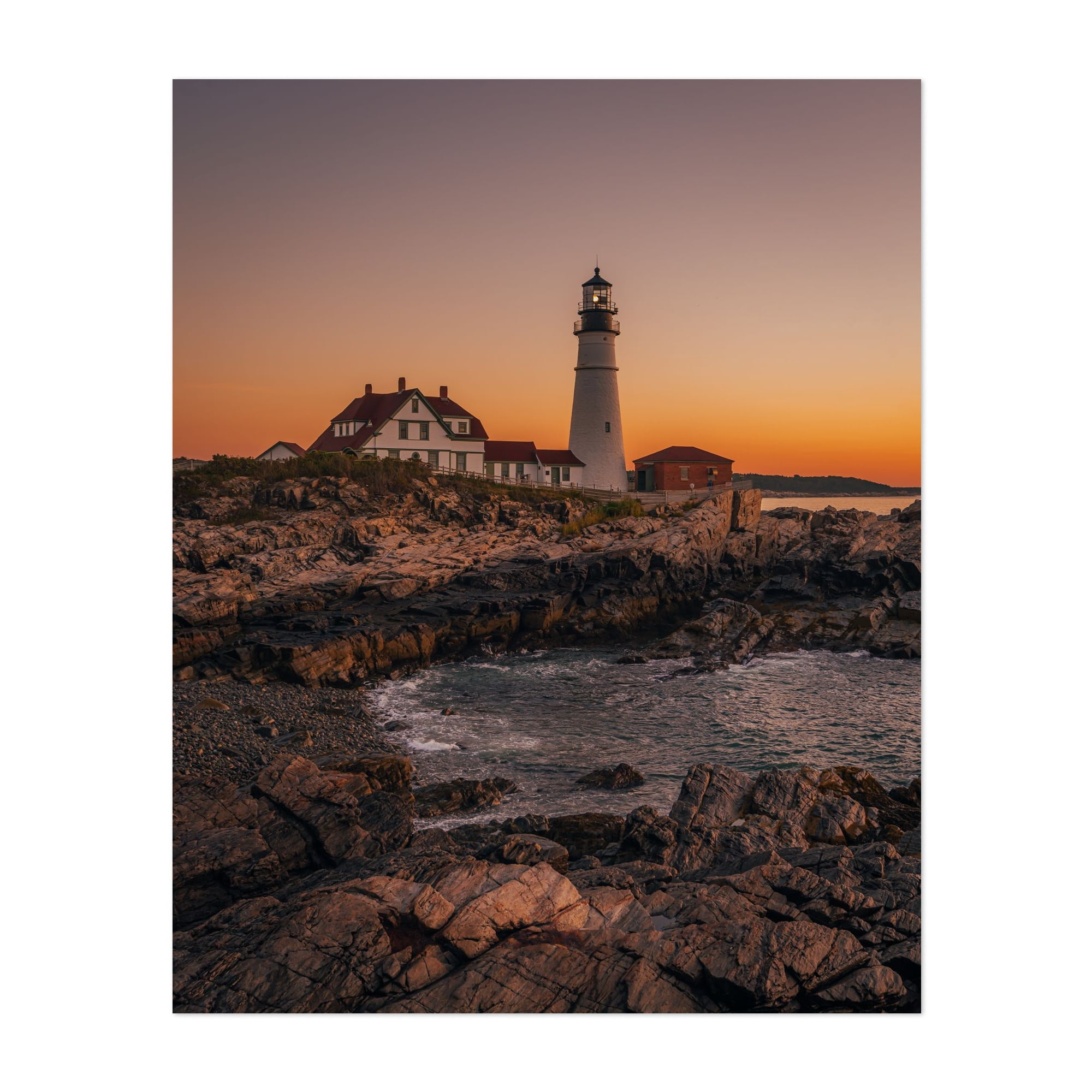 Portland Head Light - Cape Elizabeth Maine Photography Lighthouse ...
