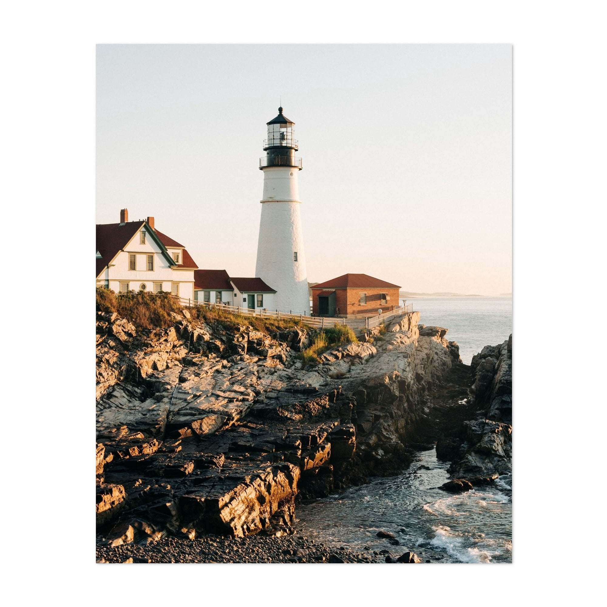 Portland Head Lighthouse 04 - Cape Elizabeth Maine Photography ...