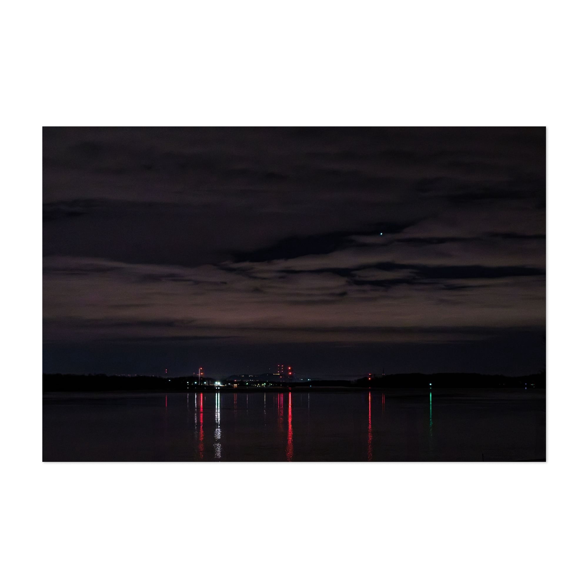 Portland Lights on the Columbia River - Washougal Washington ...