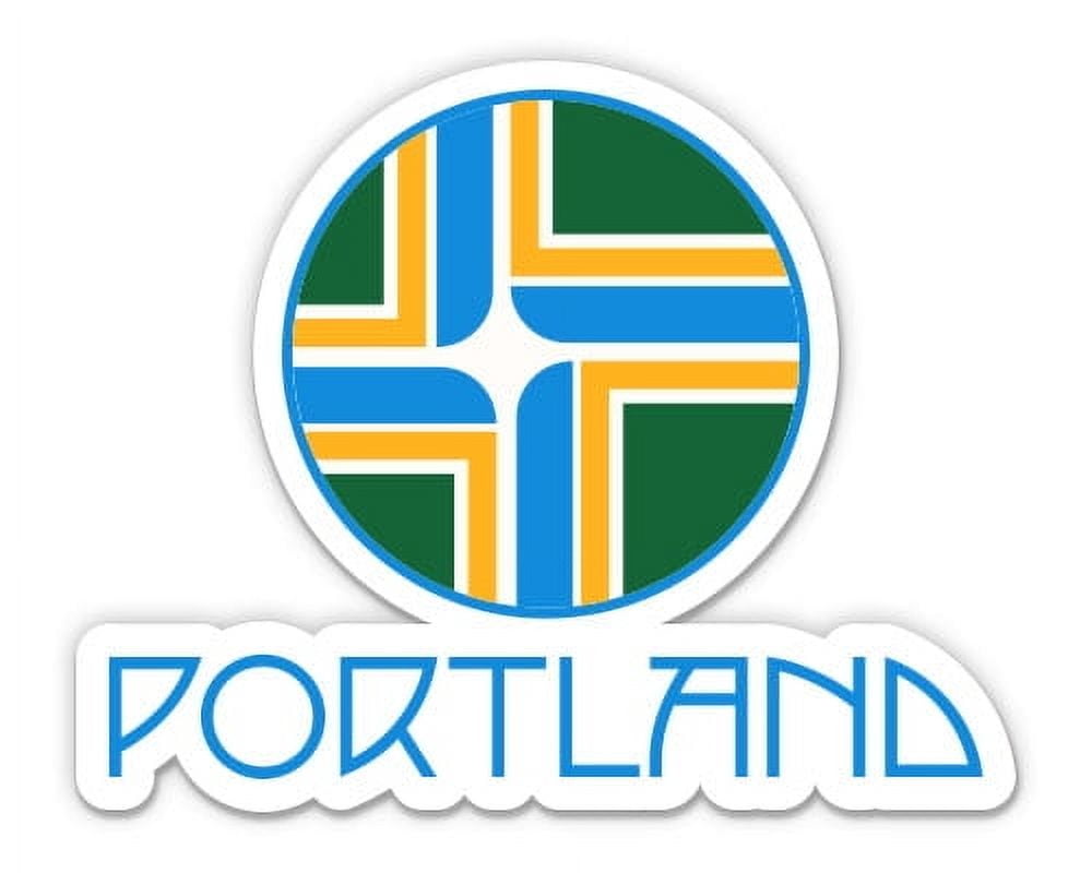 Portland Oregon - 12" Vinyl Sticker Waterproof Decal - Walmart.com