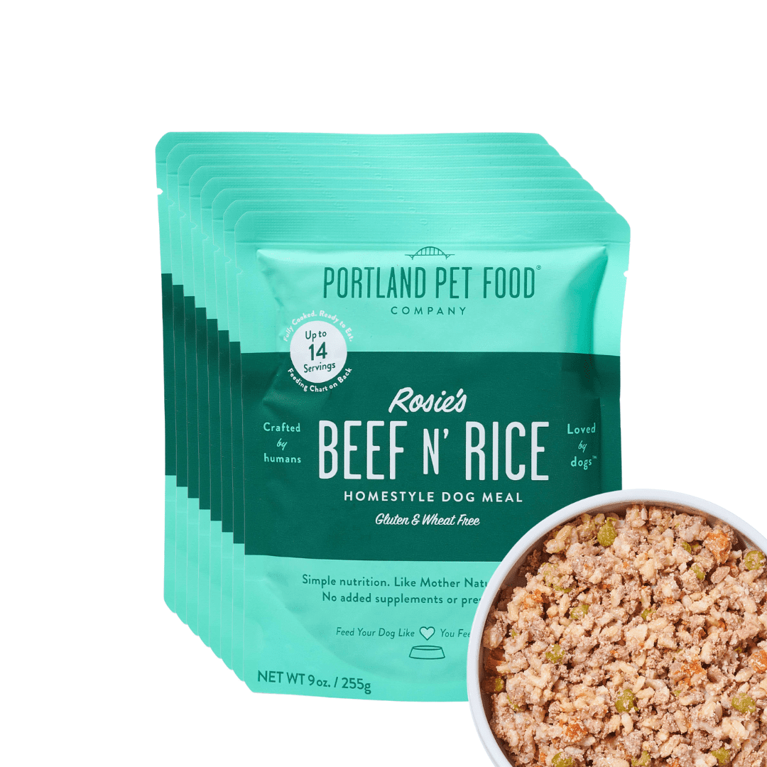 Portland Pet Food Company Gluten & Wheat Free Homestyle Rosie's Beef N ...