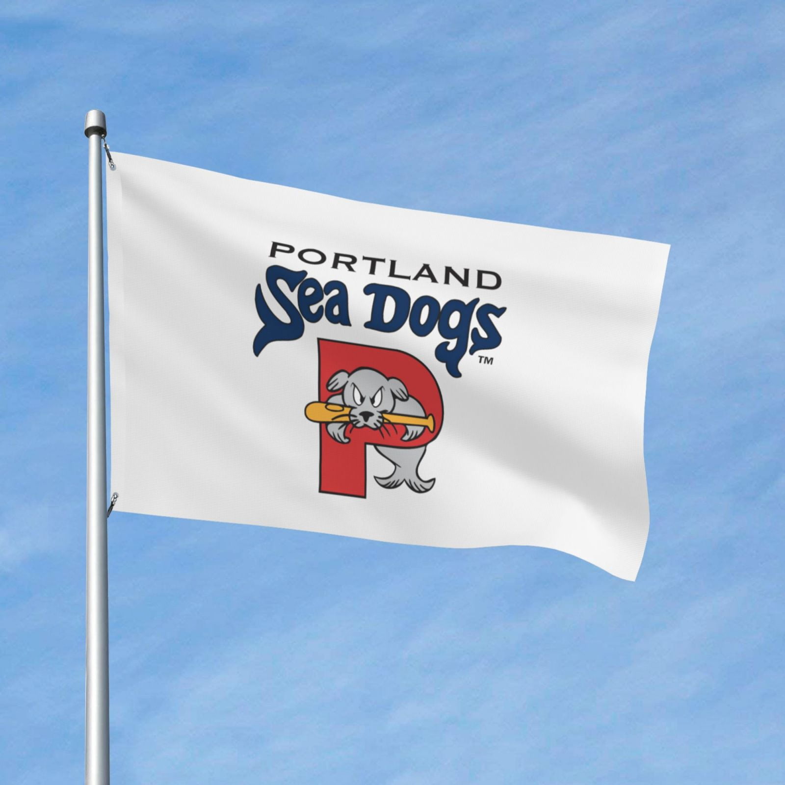 Portland Sea Dogs Banner 3x5 Ft Flag,Double Sided Printed Flag Indoor ...