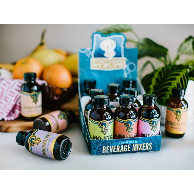 Portland Syrups 12-Pack Sampler Set - Explore 12 Flavors for Craft ...