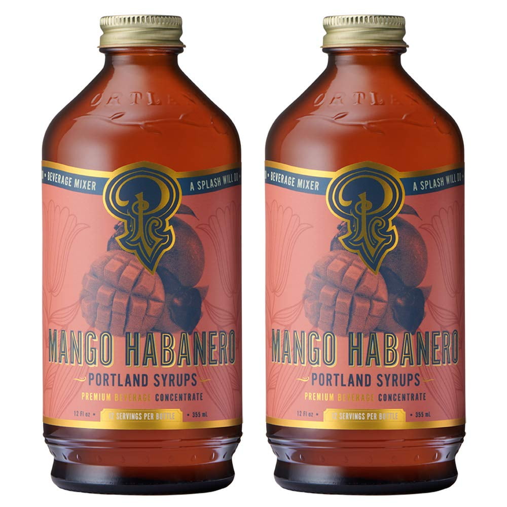 Portland Syrups Mango Habanero Syrup - Craft Vibrant Cocktails ...
