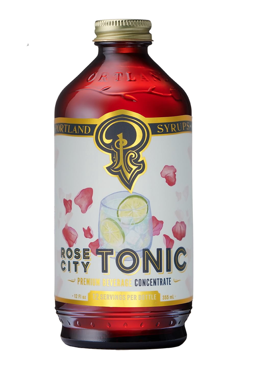 Portland Syrups Rose SCH4 City Tonic Concentrate - Craft Delicious ...