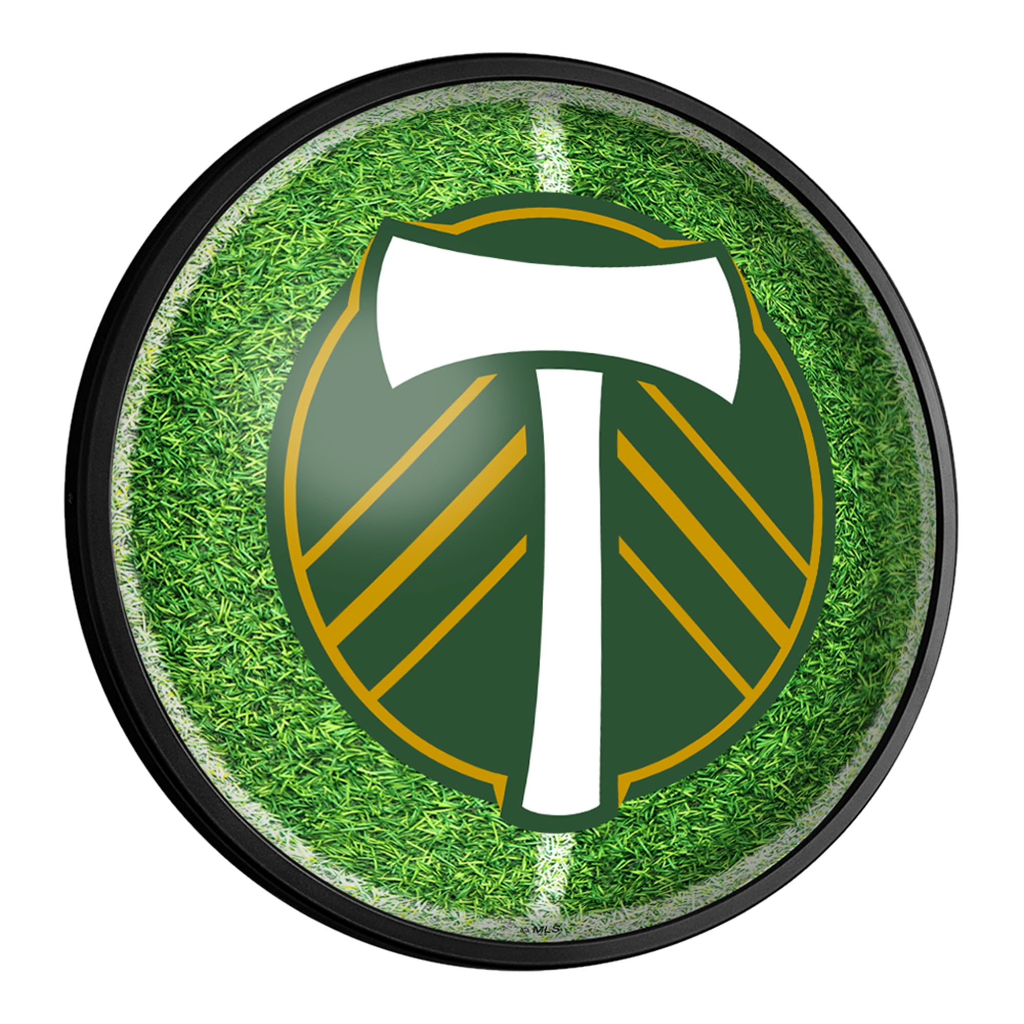Portland Timbers 18'' Round Slimline Illuminated Field Wall Sign ...