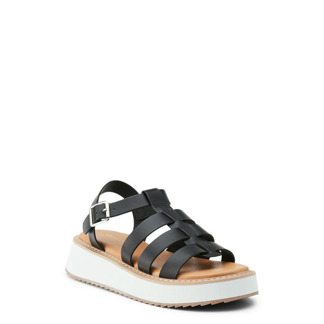 Portland Women's Low-Heel Platform Gladiator Sandals, Sizes 6-11 ...