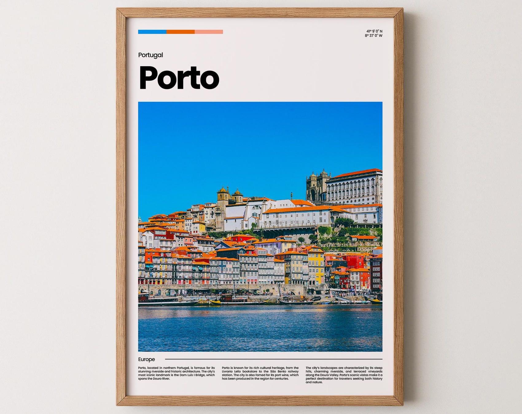 Porto Poster, Porto Print, Porto Photo, Porto Art, Portugal Poster ...