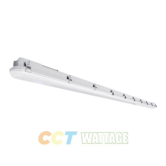 Portor PT-VT2-8F-3CP 8 ft. LED Vaportight Luminaire Light with CCT ...