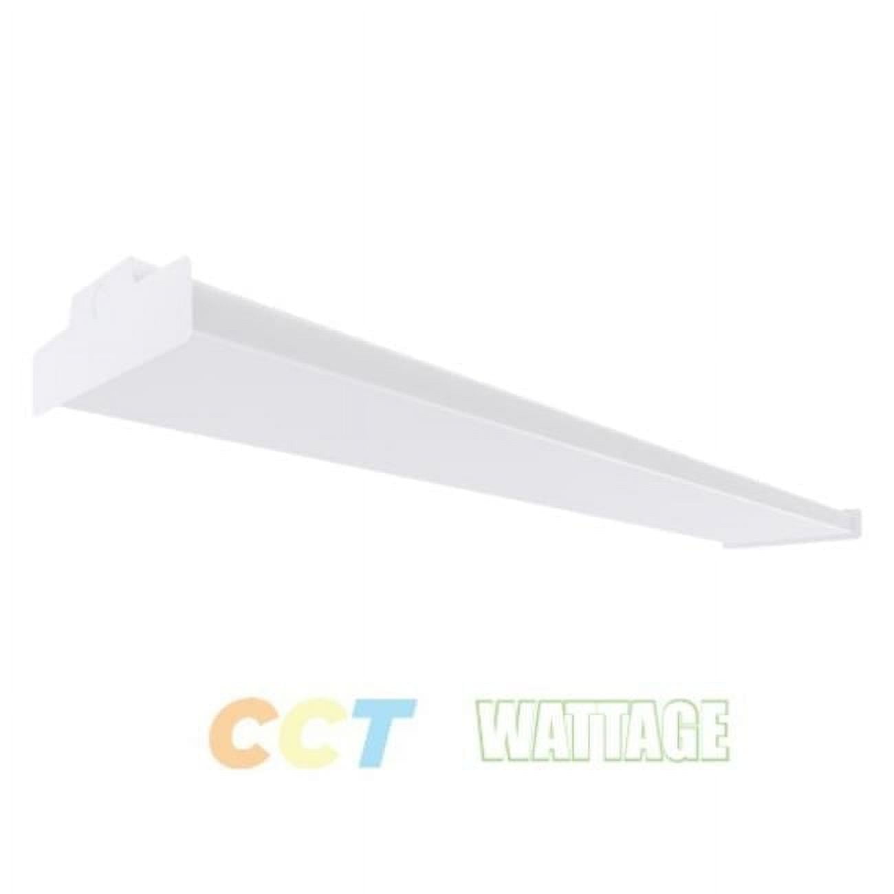 Portor PT-WAFA-4F9I-3CCT 4 ft. LED Wraparound Luminaire Light with CCT ...