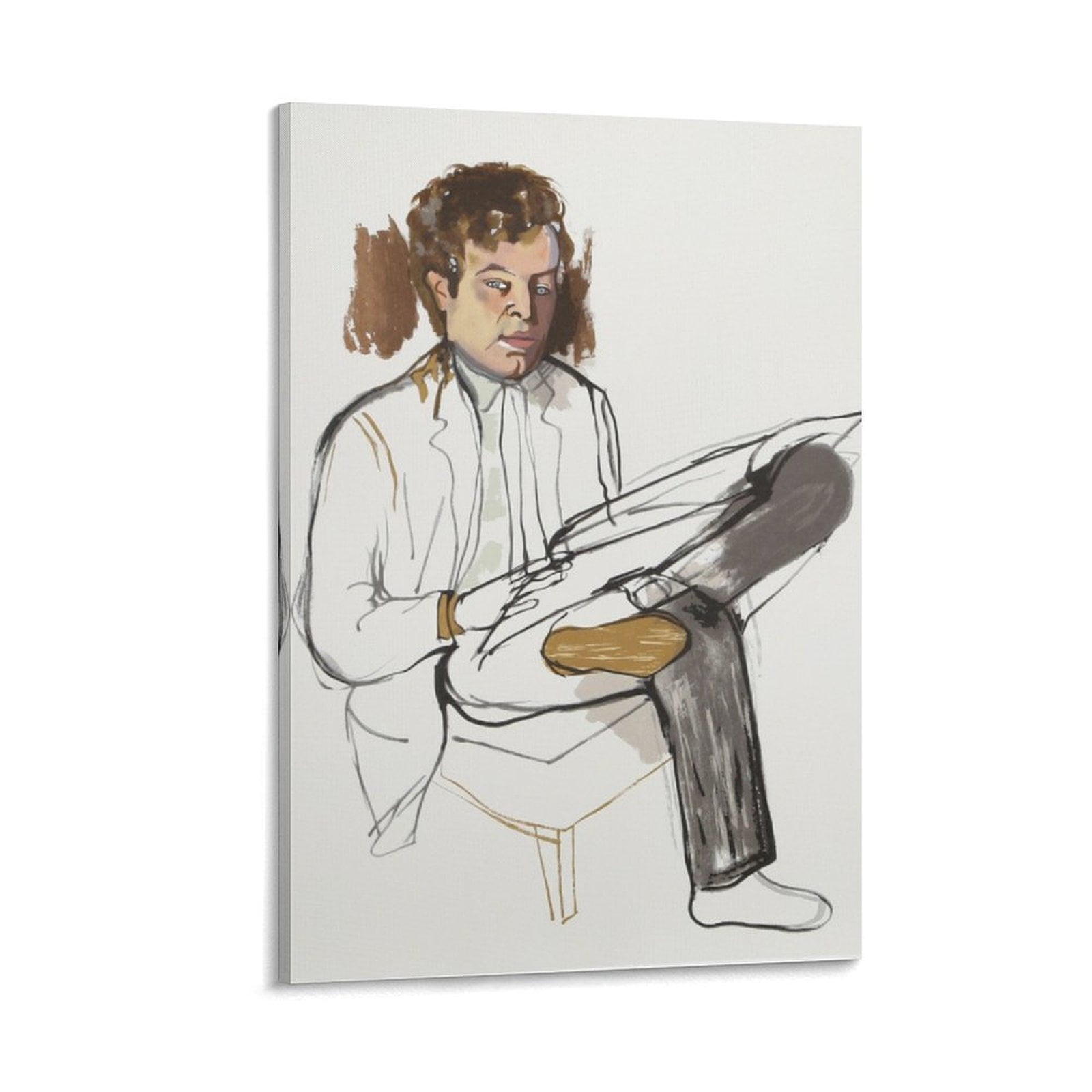 Portrait of Edward Avedesian 1981 by Alice Neel Painting Room Aesthetic ...