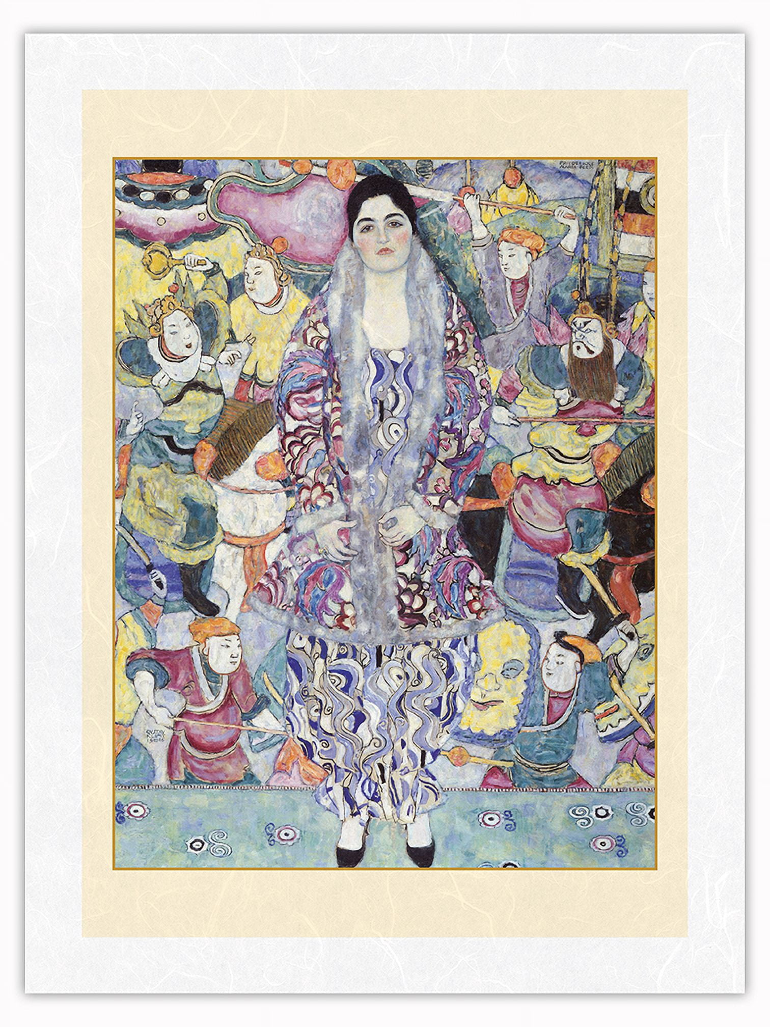 Portrait of Friederike Maria Beer - From an Original Color Painting by ...