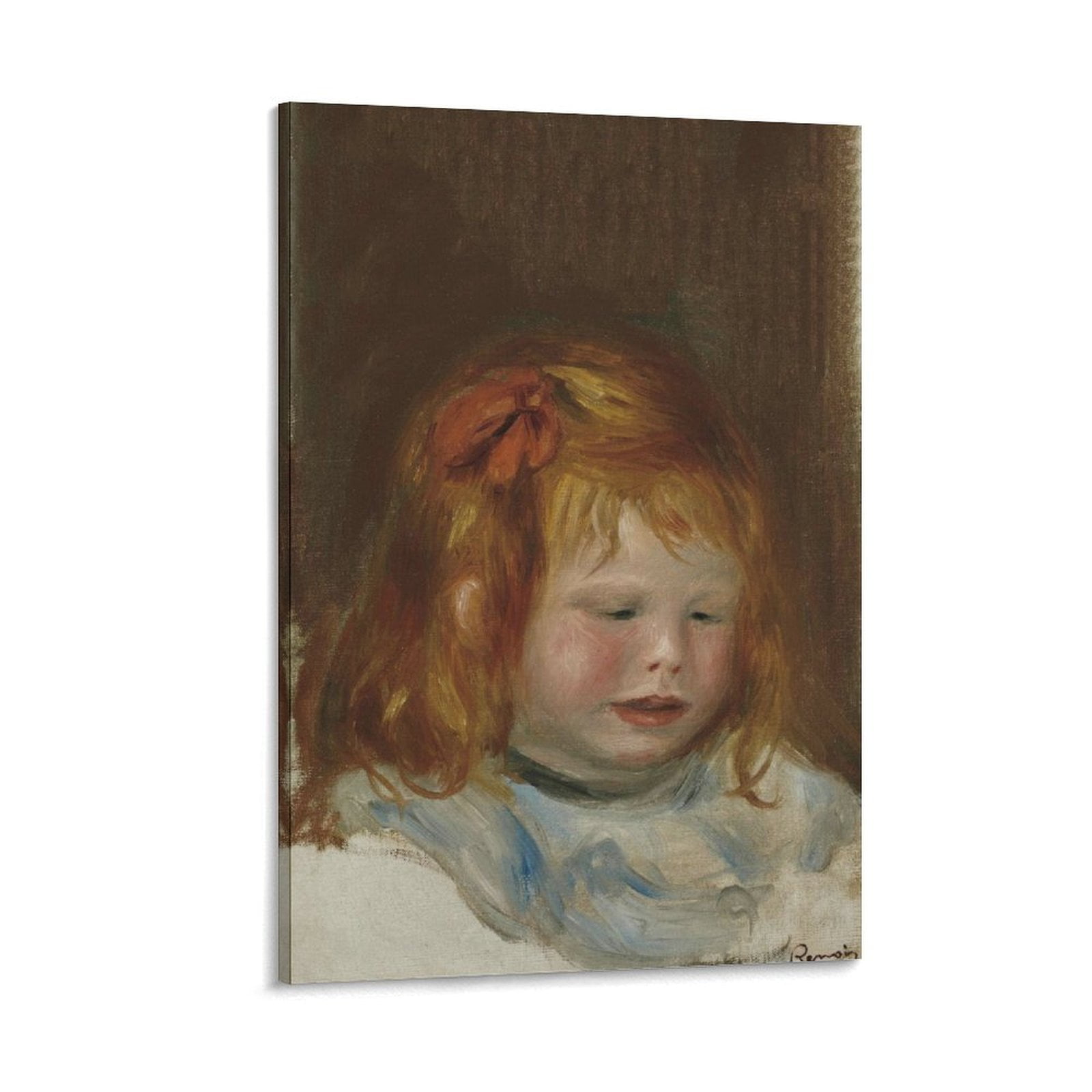 Portrait of Jean 1896 Pierre-Auguste Renoir Poster Print Photo Art ...