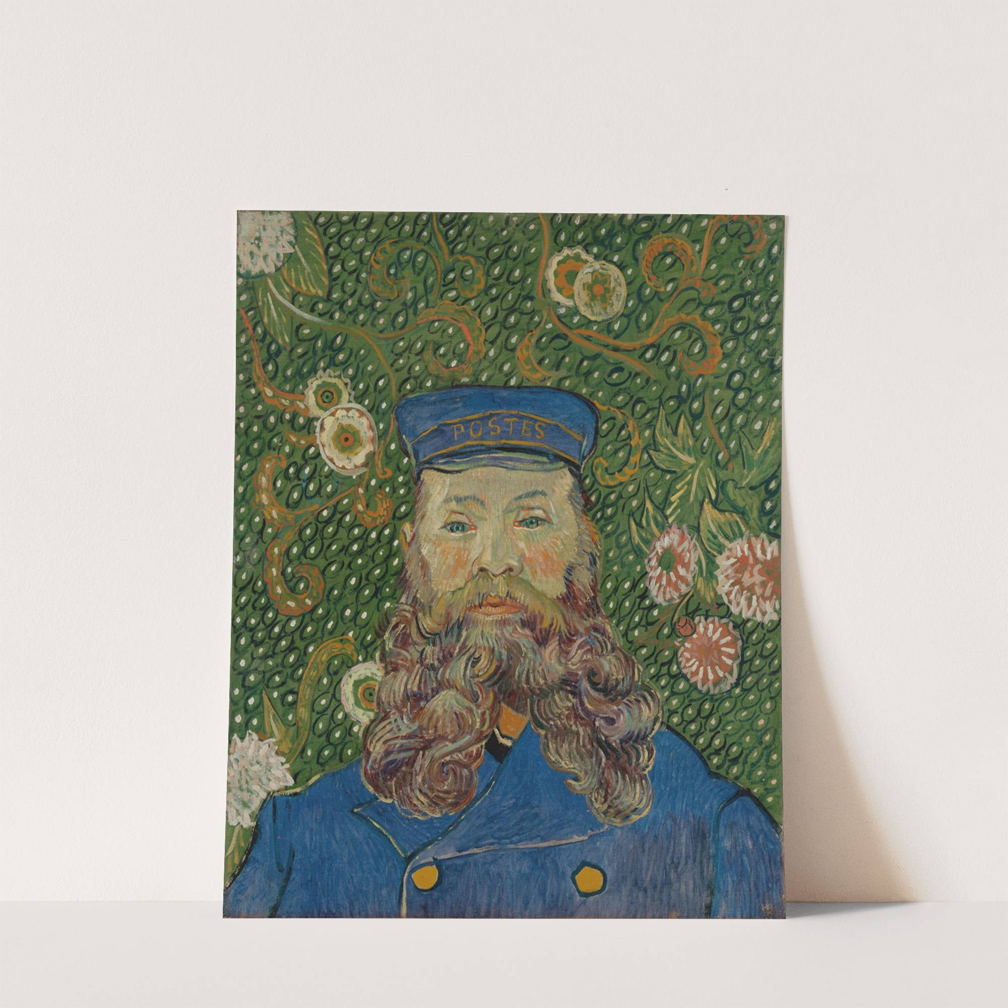Portrait of Joseph Roulin - Vincent Van Gogh Artwork - livingroom ...