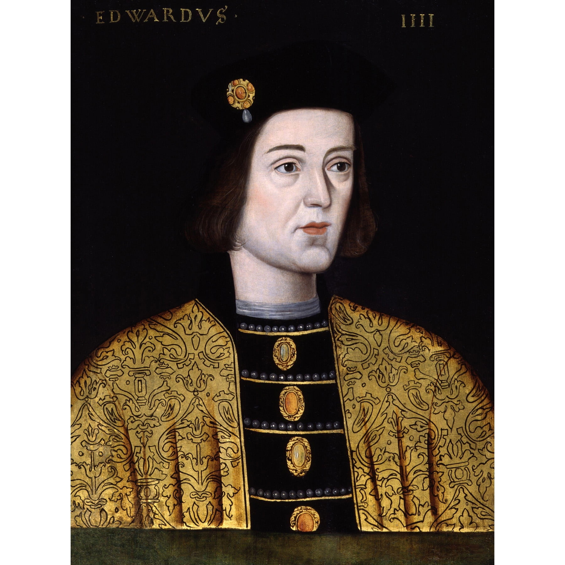 Portrait King Edward IV England Painting Royal Historic Extra Large Art ...