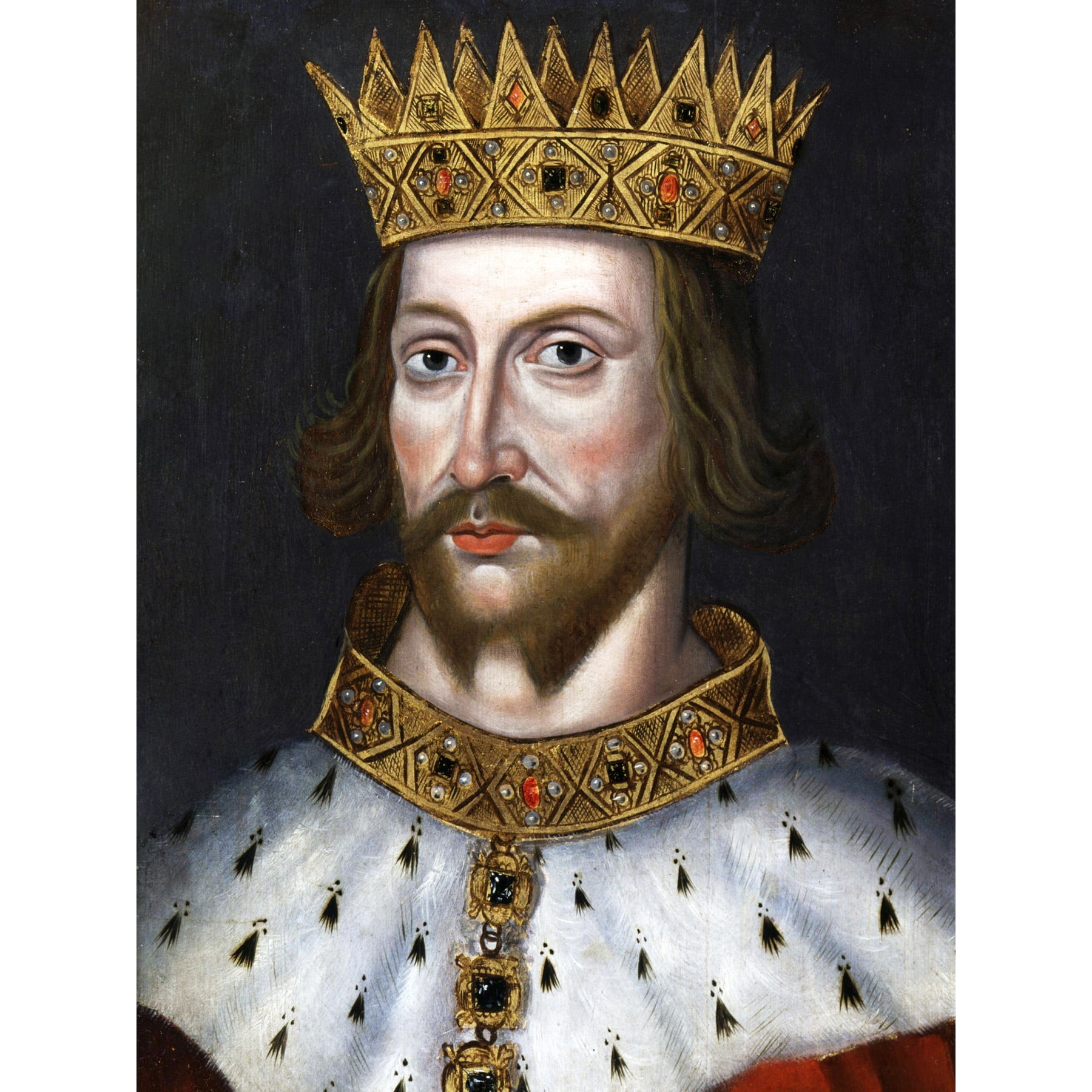 Portrait King Henry II England Royal Historic Painting Extra Large Art ...
