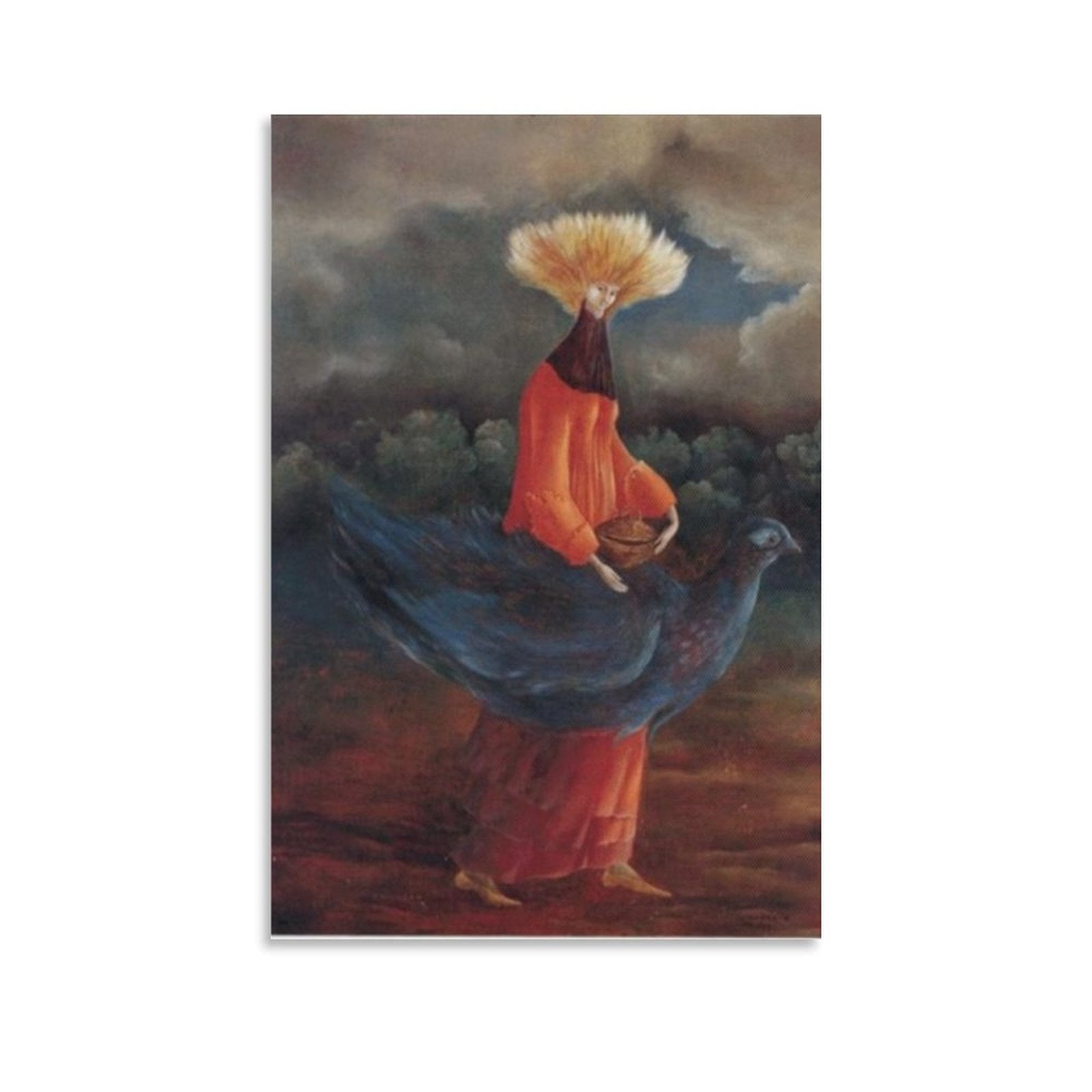 Portrait of The Late Ms Partridge by Leonora Carrington Painting ...